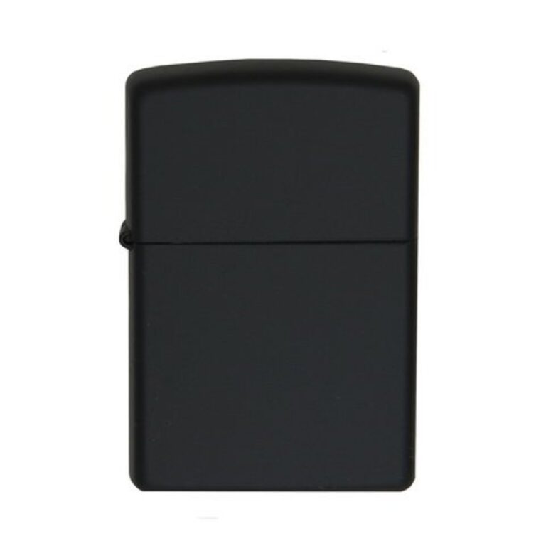 Le Stock Americain • Briquet Zippo original noir