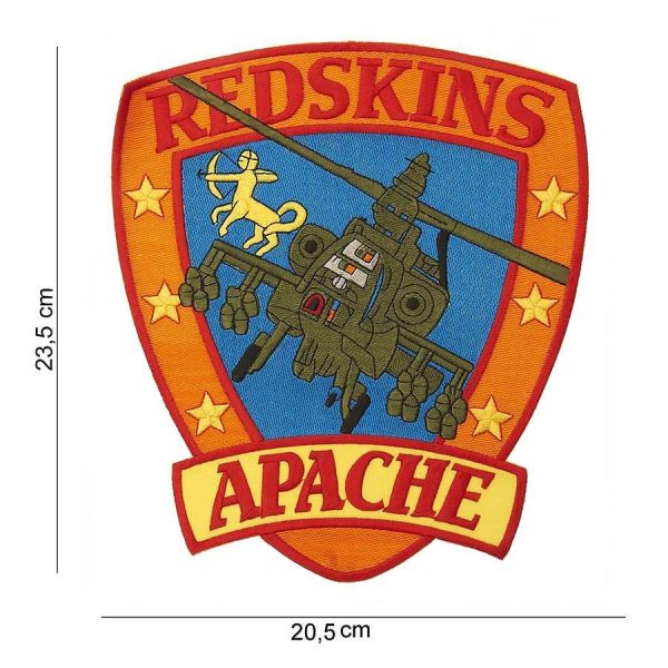 Le Stock Americain • Patch « redskins apache » (grand)